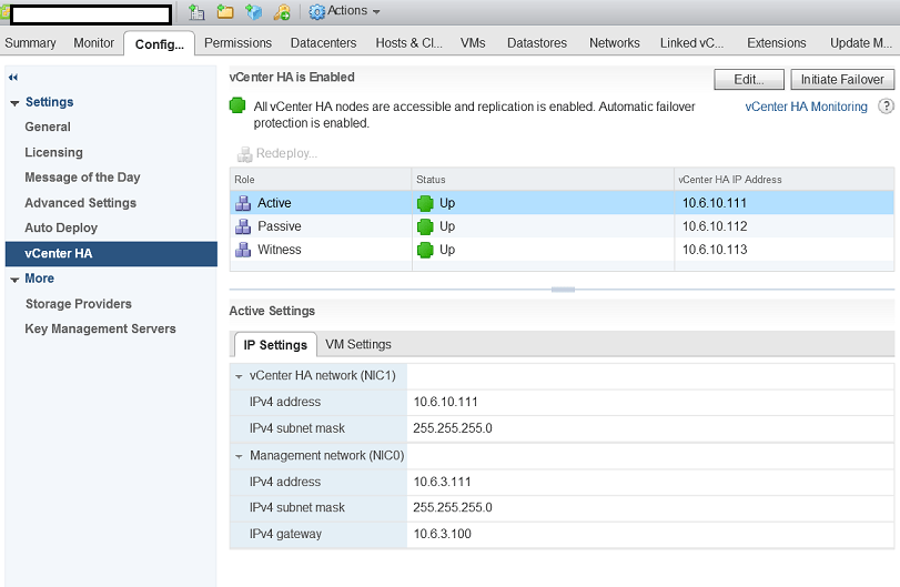 vCenter High Availability | Step by Step – Mo's Notes