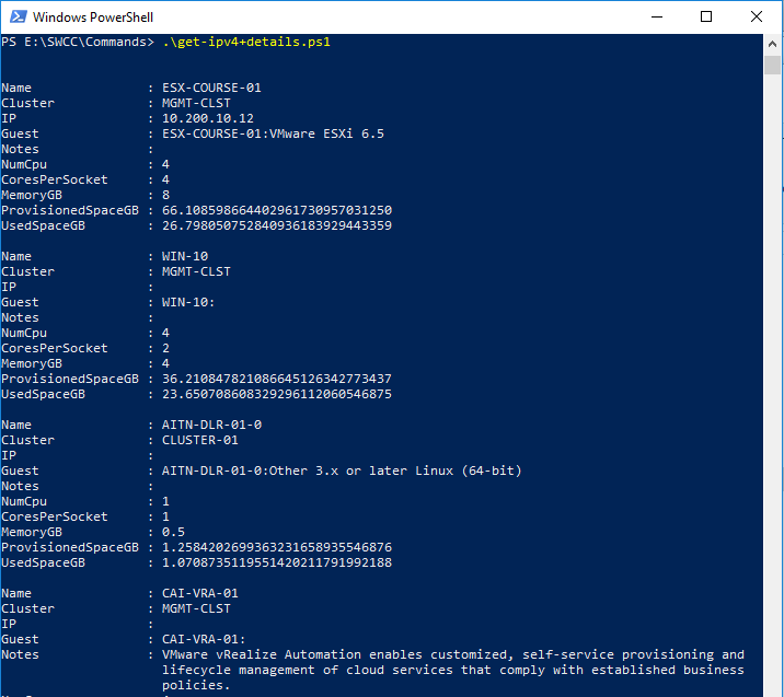 For VMware Admins | day-to-day useful PowerCLi commands/scripts – Mo's ...