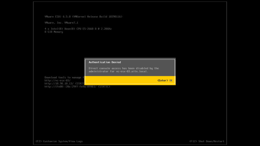 Securing ESXi with Lock-down mode | Step-by-Step – Mo's Notes